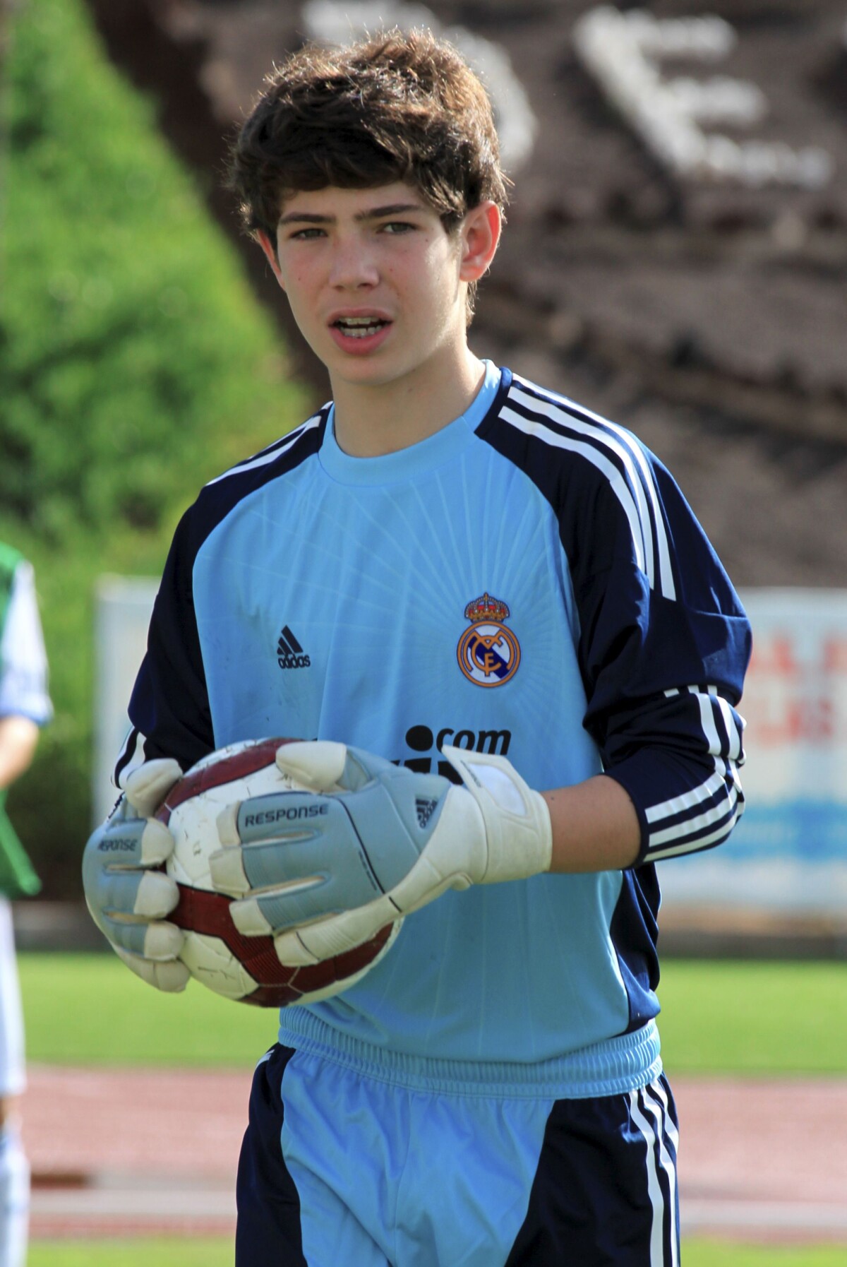 Photo : Luca Zidane, lors d'un match avec les jeunes du Real Madrid, à ...