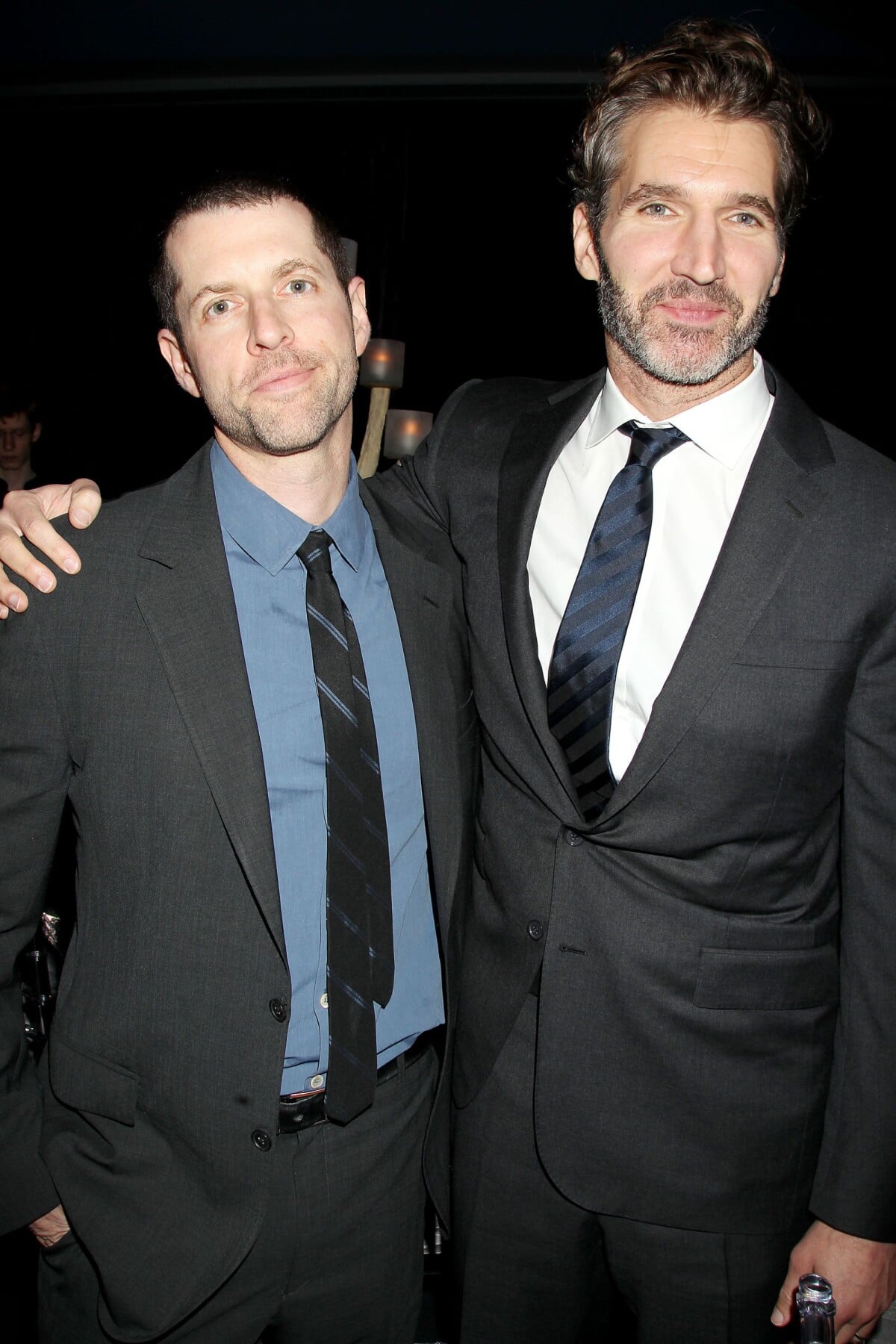 Photo : Dan Weiss et David Benioff - After-show de la première de la ...