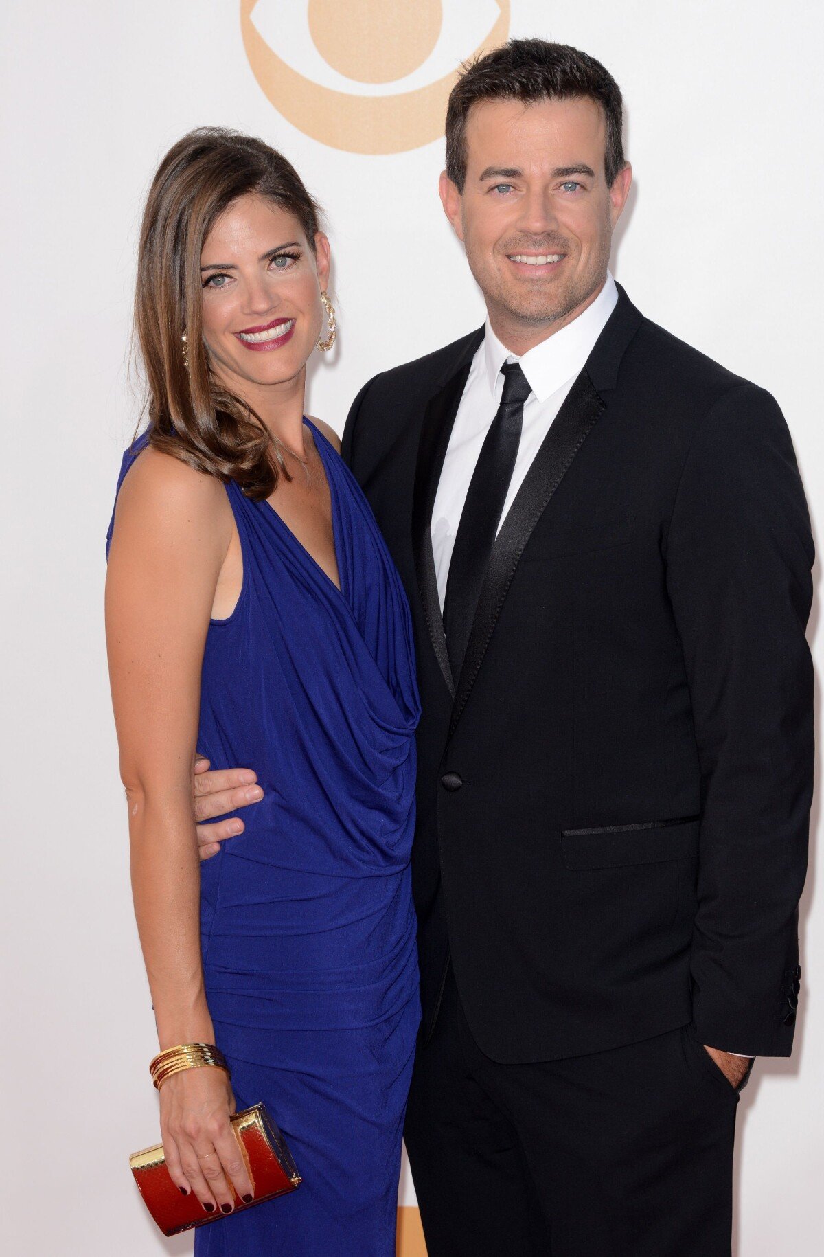 Photo : Carson Daly et Siri Pinter à la 65e cérémonie des Primetime ...