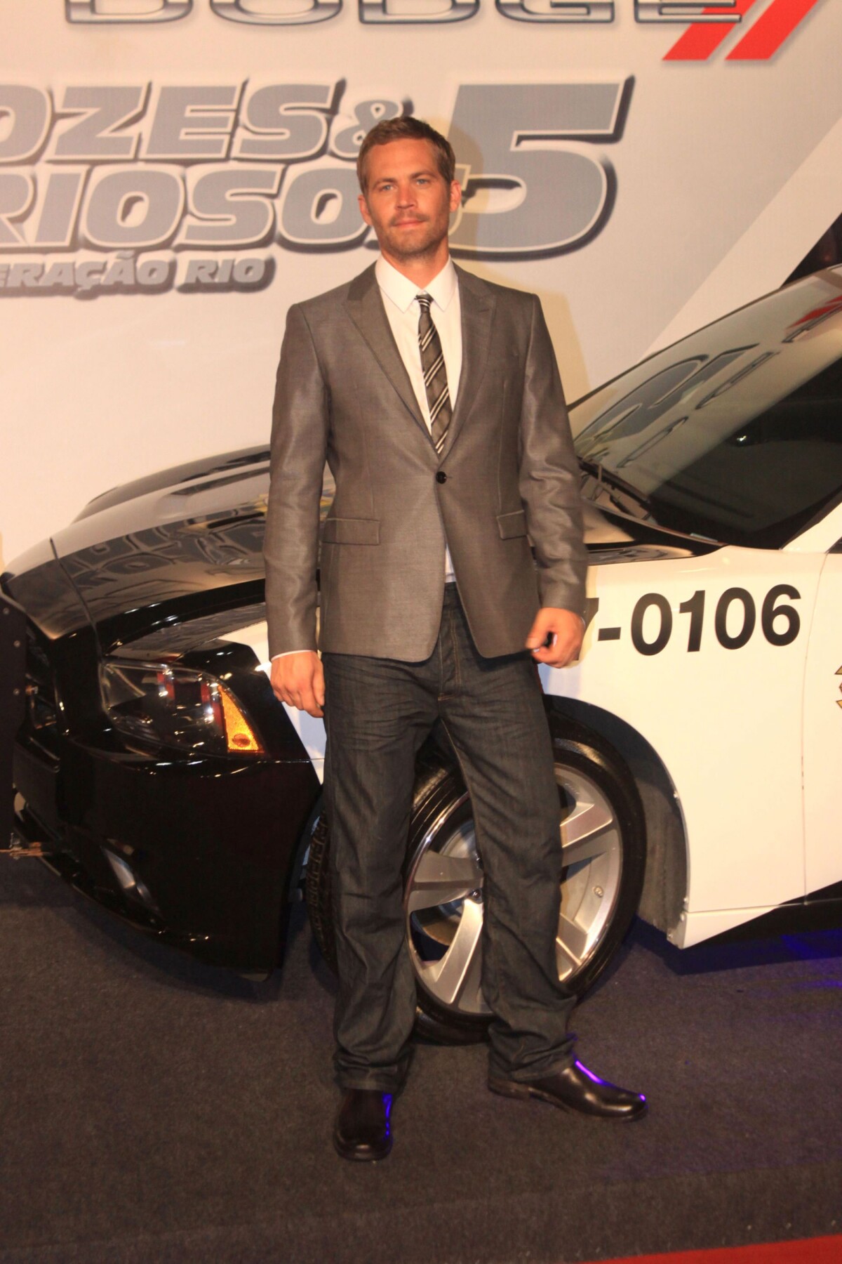 Photo : Paul Walker à Rio de Janeiro, le 15 avril 2011. - Purepeople