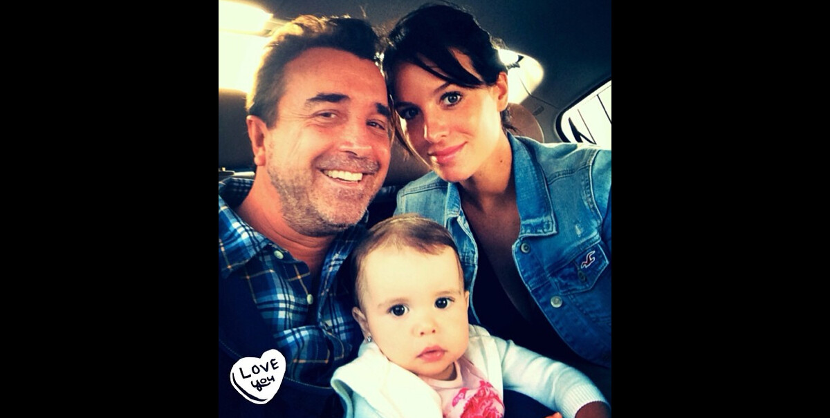 Photo : Jade Foret, son mari et leur adorable Liva. - Purepeople