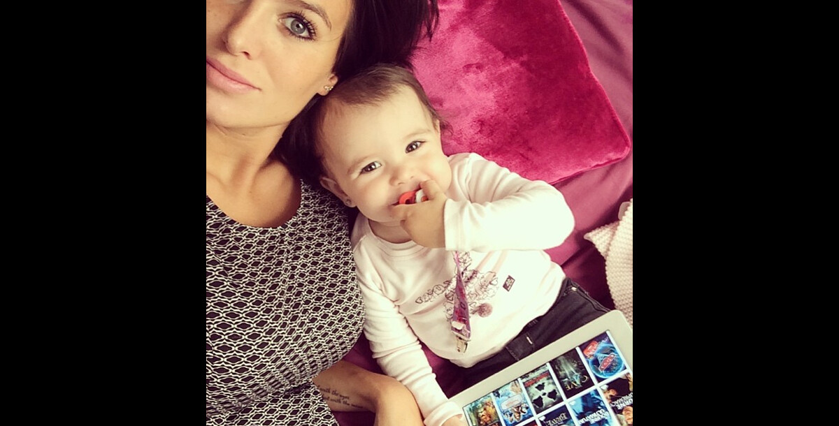 Vidéo : Jade Foret et sa petite Liva, l'aînée de ses filles. - Purepeople