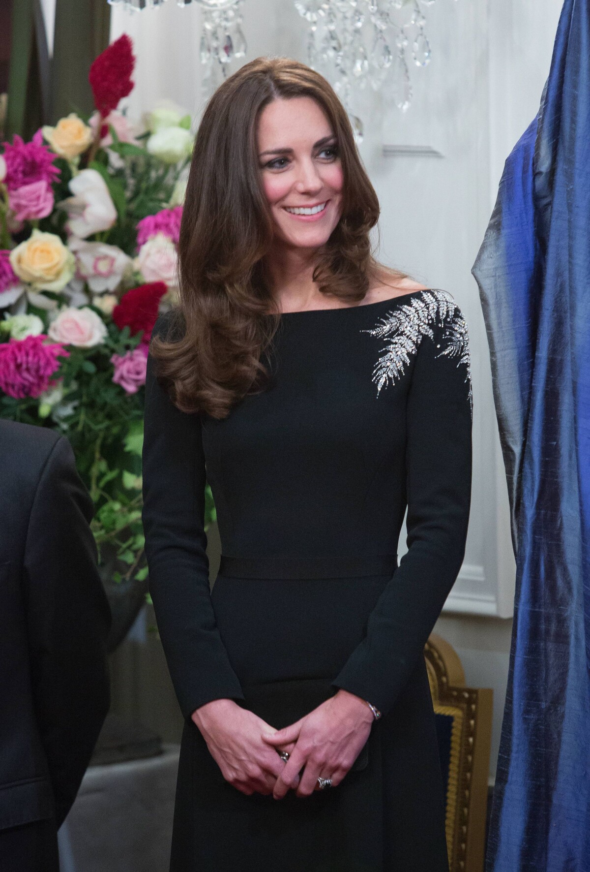 Photo : Kate Middleton, somptueuse dans une robe Jenny Packham ornée de ...