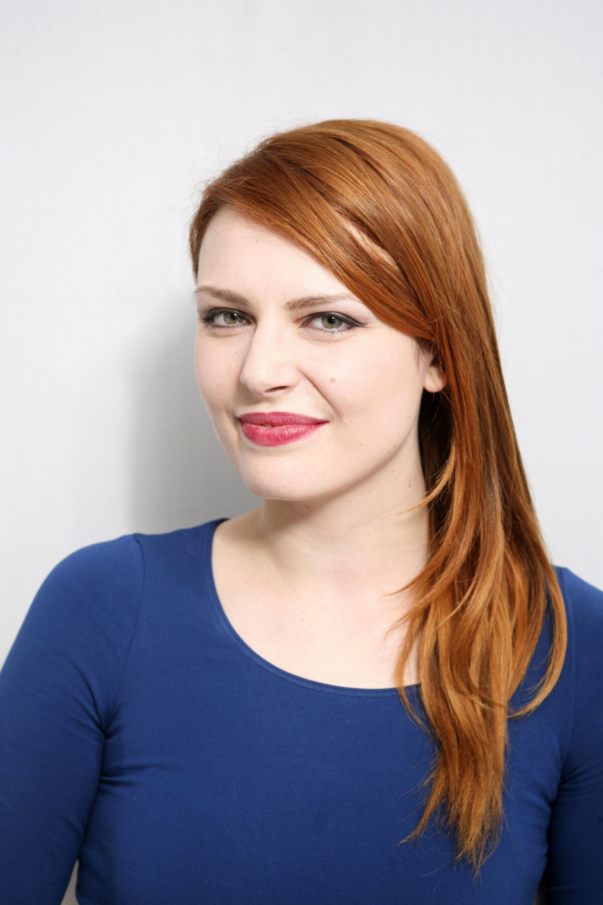 Photo : Portrait d'Elodie Frégé réalisé en 2014. - Purepeople