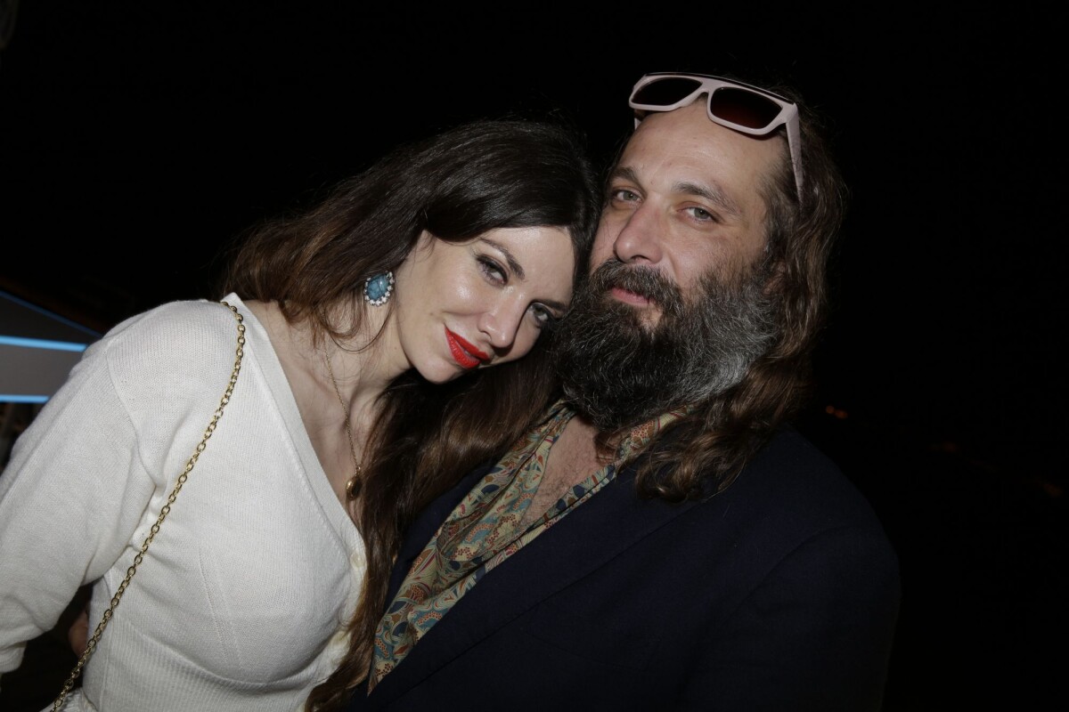 Photo : Sébastien Tellier et son épouse Amandine de la Richardière lors ...