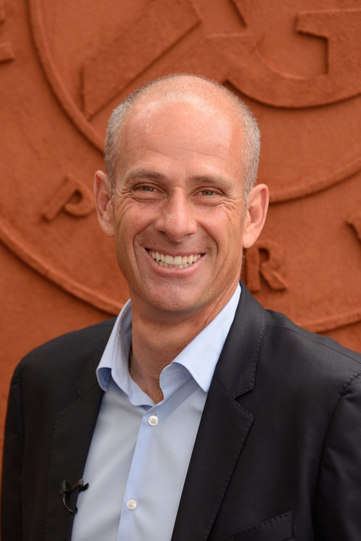Photo : Guy Forget au Village Roland-Garros, au second jours des ...