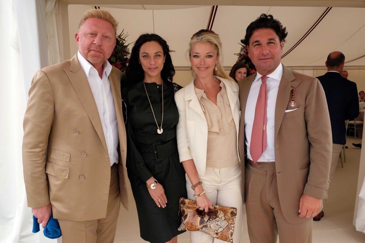 Photo : Boris Becker, sa femme Lilly Kerssenberg, Tamara Beckwith et ...