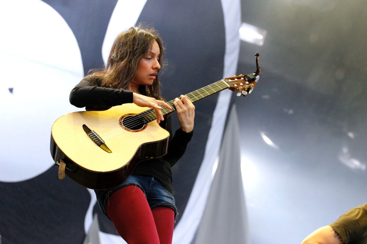 Photo : Gabriela Quintero - 3e jour du festival Solidays à l'hippodrome ...