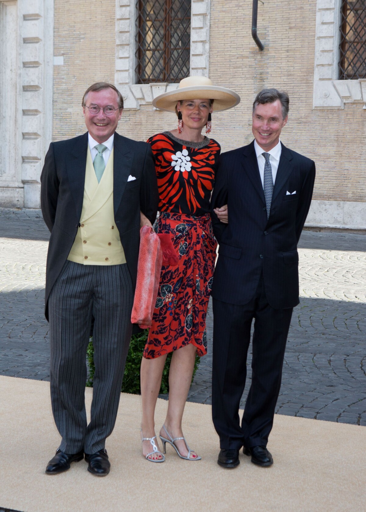 Photo : Prince Jean de Luxembourg,sa femme Diane de Guerre et le Prince ...