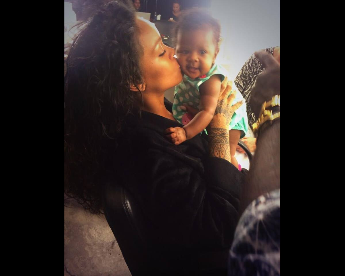 Photo : Rihanna et sa nièce Majesty, fille de sa cousine Noella Alstrom ...