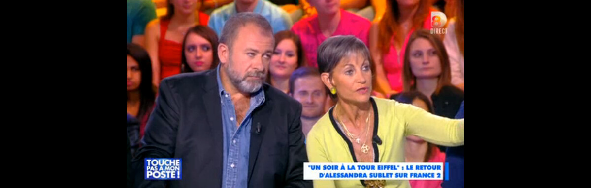 Photo : Emmanuel Maubert et Isabelle Morini-Bosc, dans Touche pas à mon ...