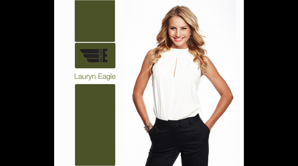 Photo : Lauryn Eagle, capture d'écran de son site officiel - Purepeople