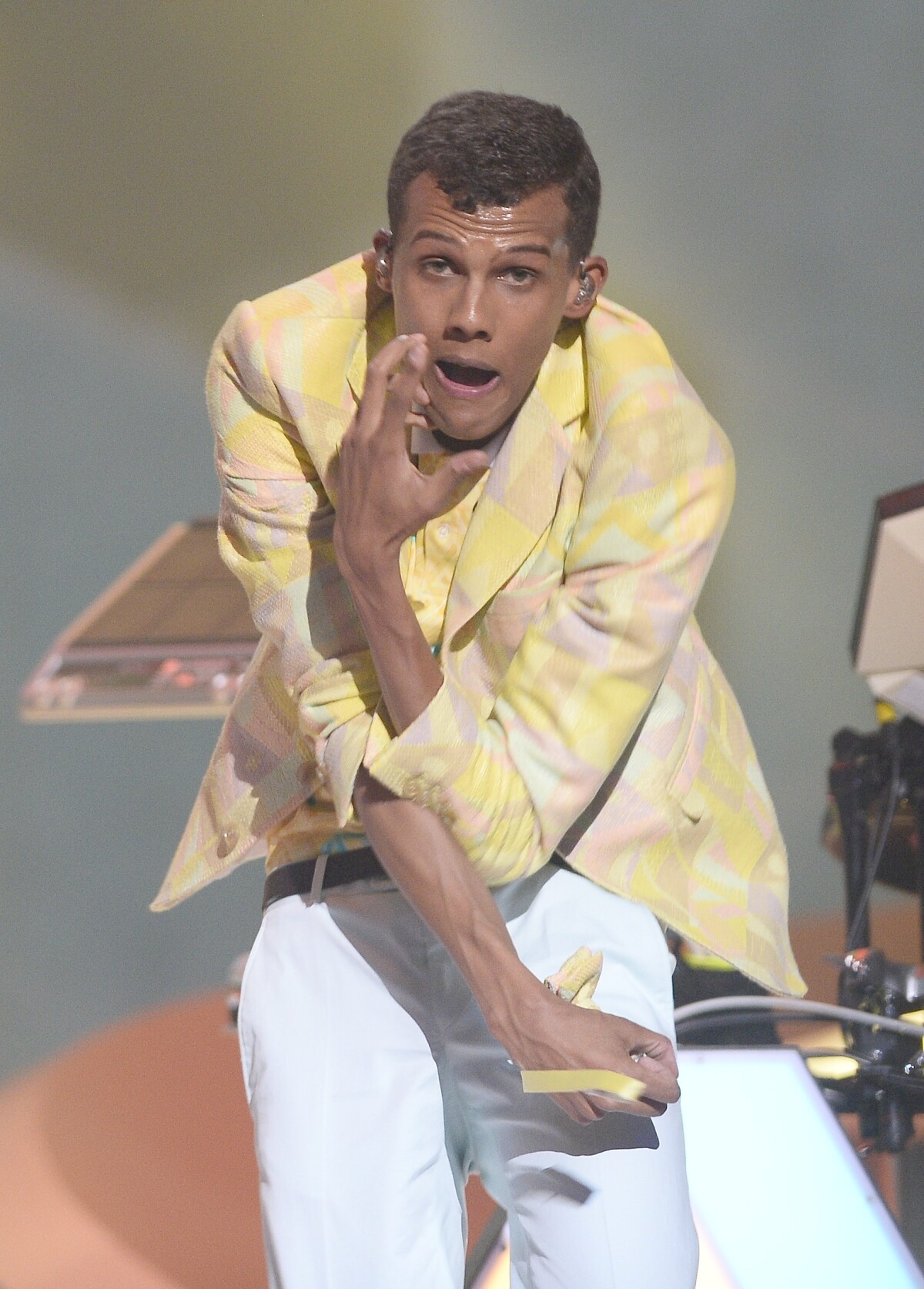 Photo : Stromae aux Victoires de la Musique à Paris, le 14 février 2014 ...