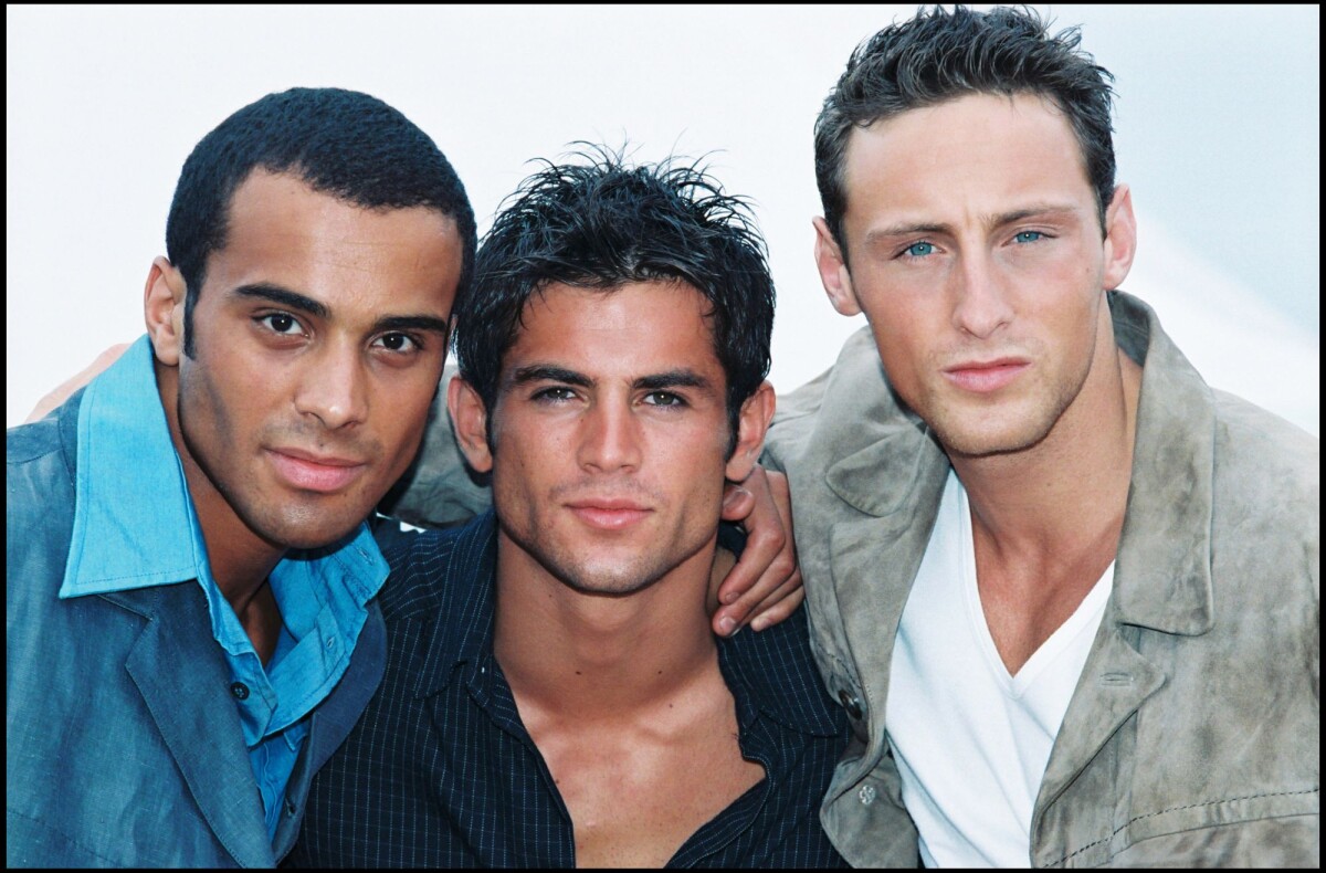 Photo : Adel Kachermi, Frank Delay et Filip Nikolic du groupe 2Be3 au ...