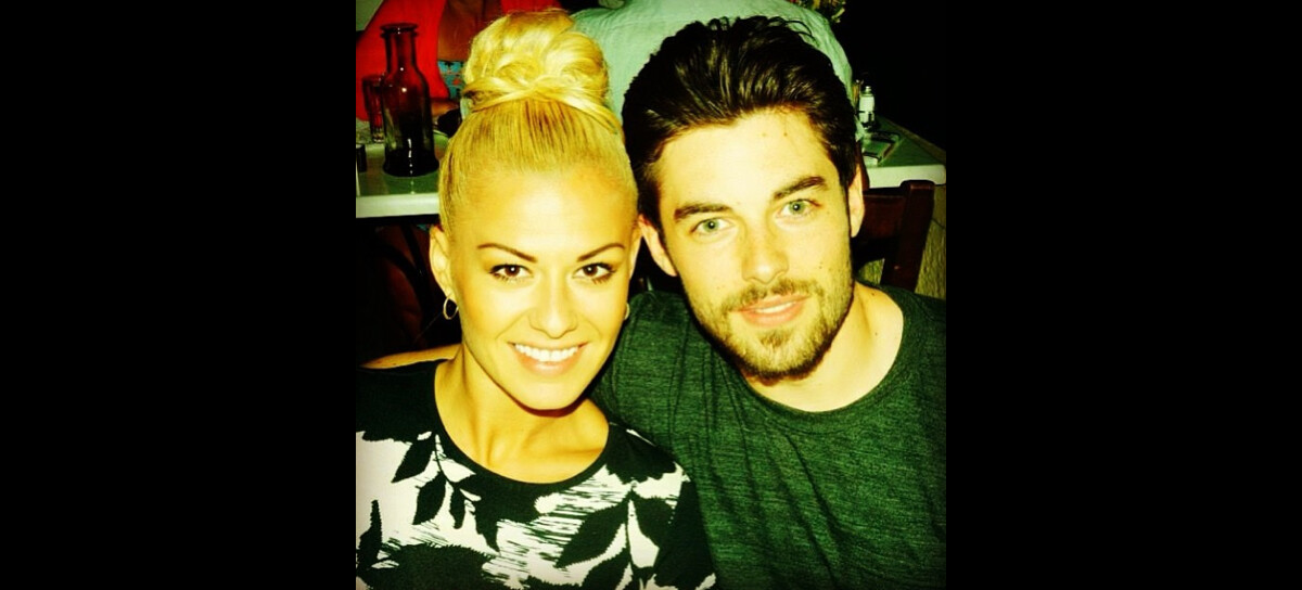 Photo : Katrina Patchett et Valentin le 30 mai 2014. - Ode (Purepeople)