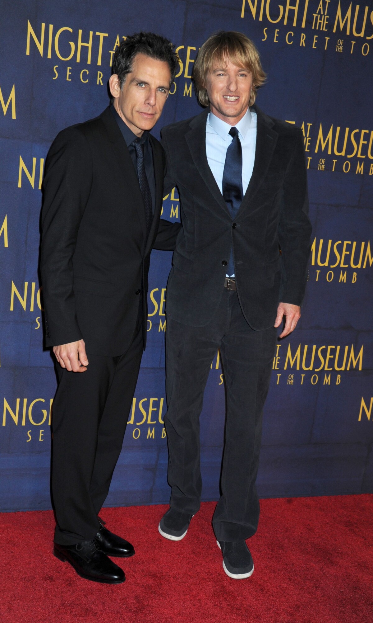 Photo : Ben Stiller et Owen Wilson à la première de La Nuit au Musée 3 ...