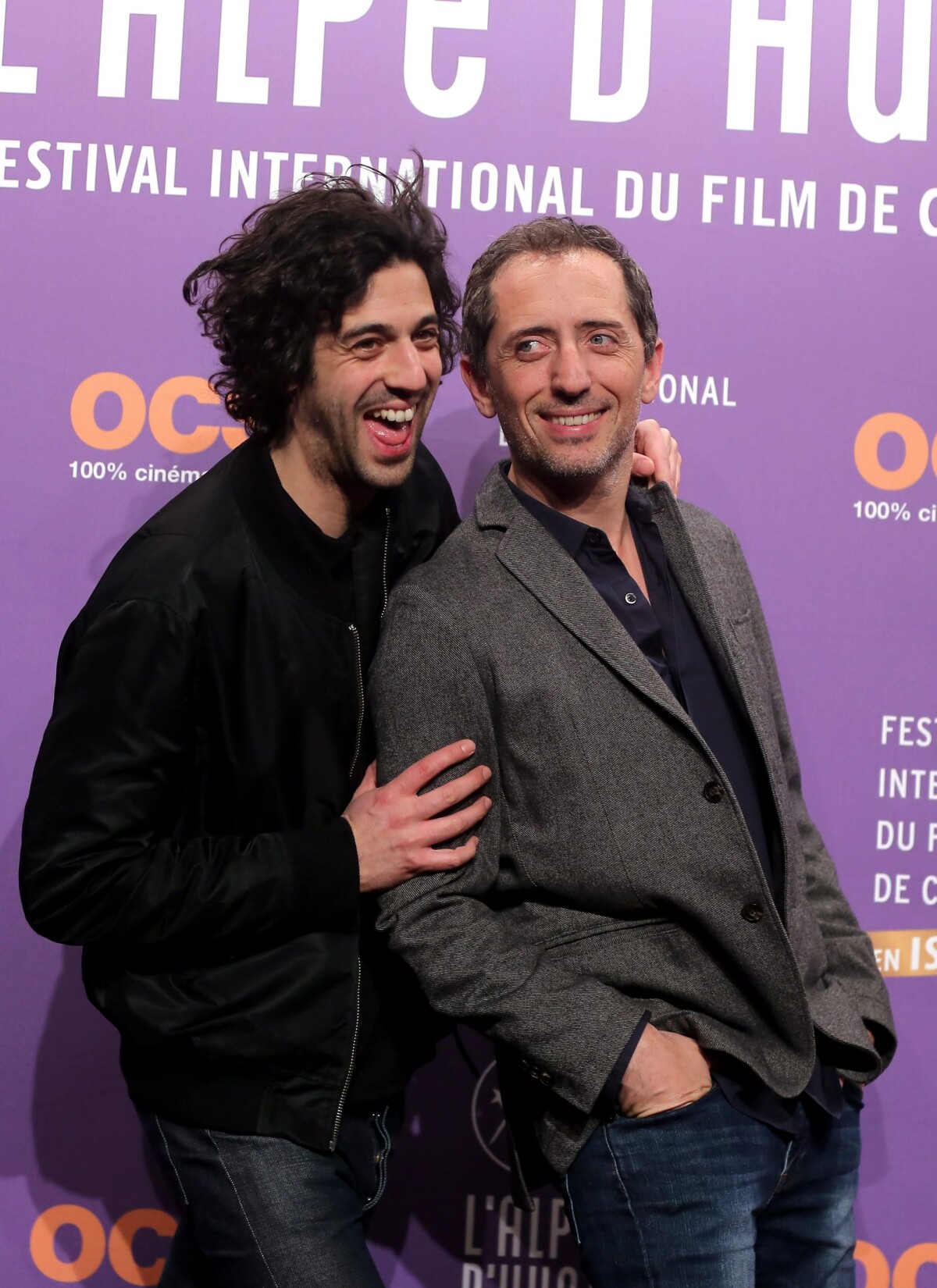 Photo : Max Boublil et Gad Elmaleh - Soirée d'ouverture du 18e festival ...