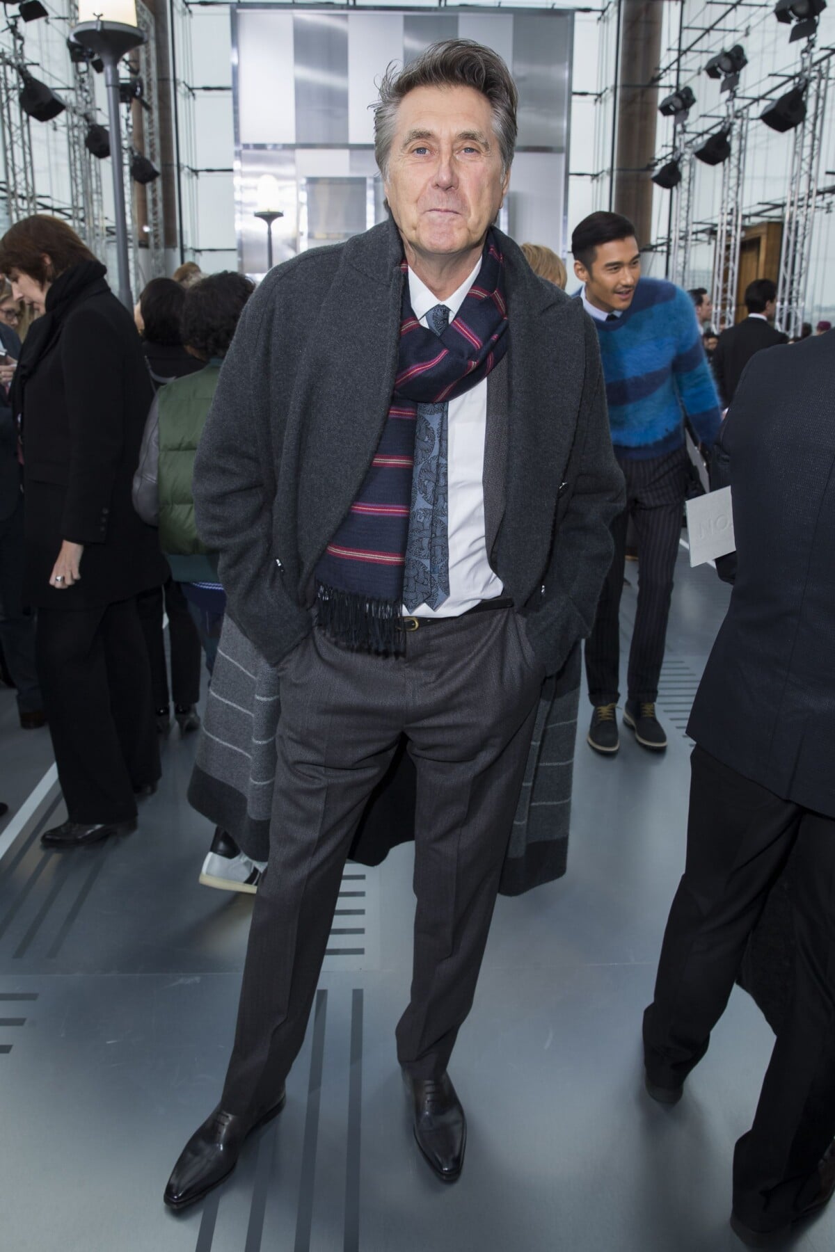 Photo : Bryan Ferry assiste au défilé homme Louis Vuitton automne-hiver ...