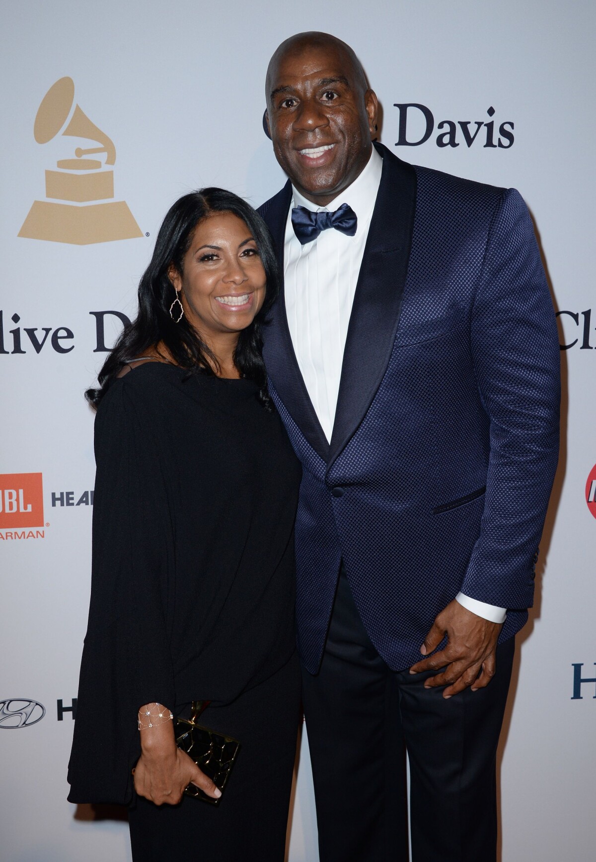 Photo : Magic Johnson à la soirée pré-Grammy de Clive Davis, le 7 ...