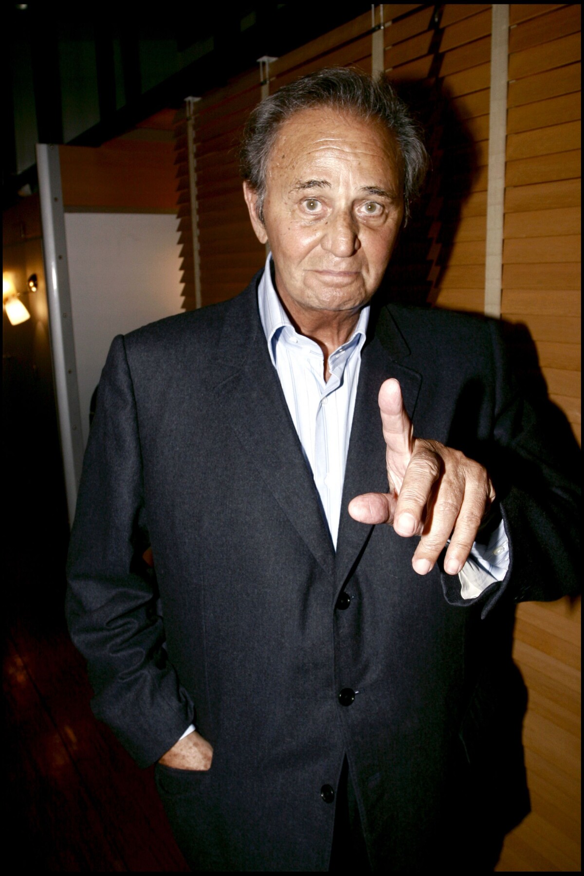 Photo : ROGER HANIN LORS DE LA PROJECTION BIOGRAPHIQUE "ROGER HANIN ...