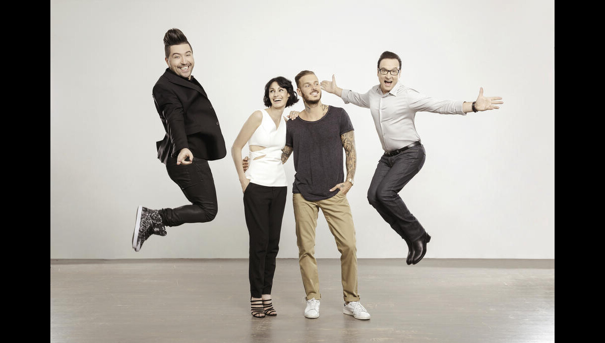 Photo : Chris Marques, Marie-Claude Pietragalla et Jean-Marc Généreux ...