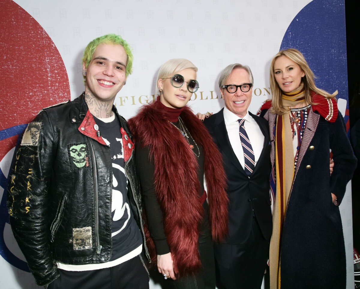 Photo : Richard Hilfiger, Rita Ora, Tommy et Dee Hilfiger dans les ...