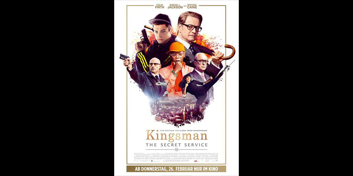Photo : Affiche de Kingsman : Services Secrets. - Purepeople