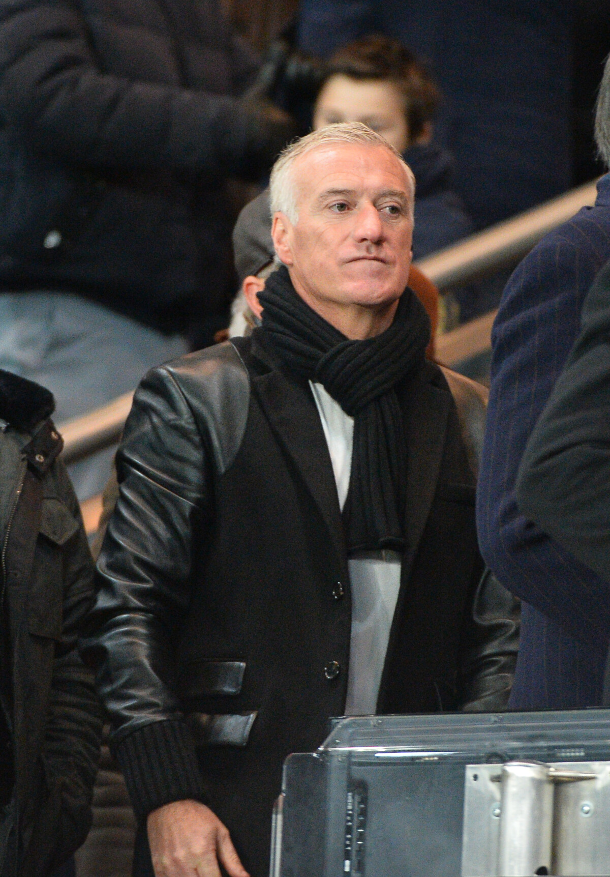 Photo : Didier Deschamps lors du match de ligue de champions entre le ...