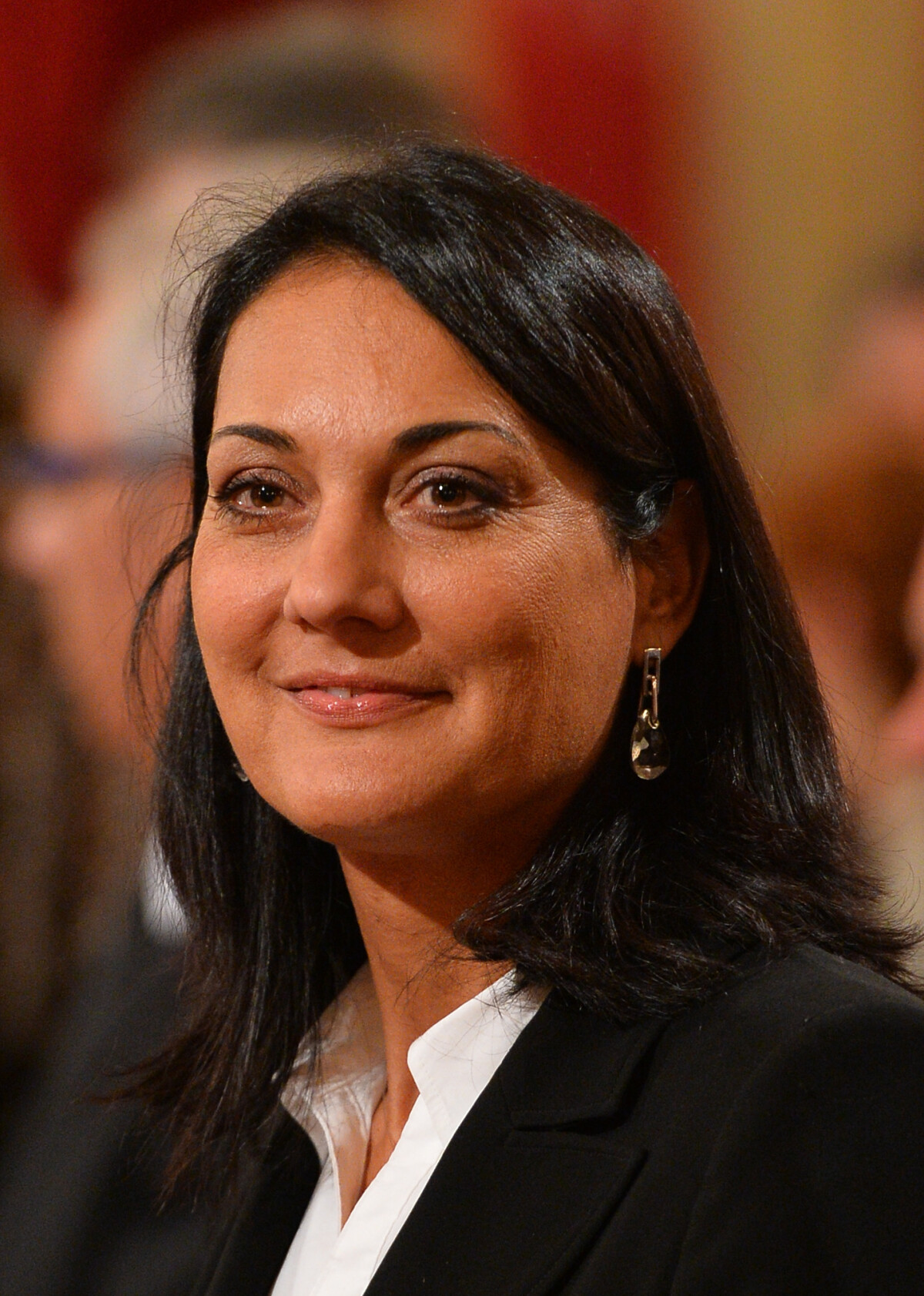 Photo : Sophie Kamoun lors d'une cérémonie en l'honneur de ...