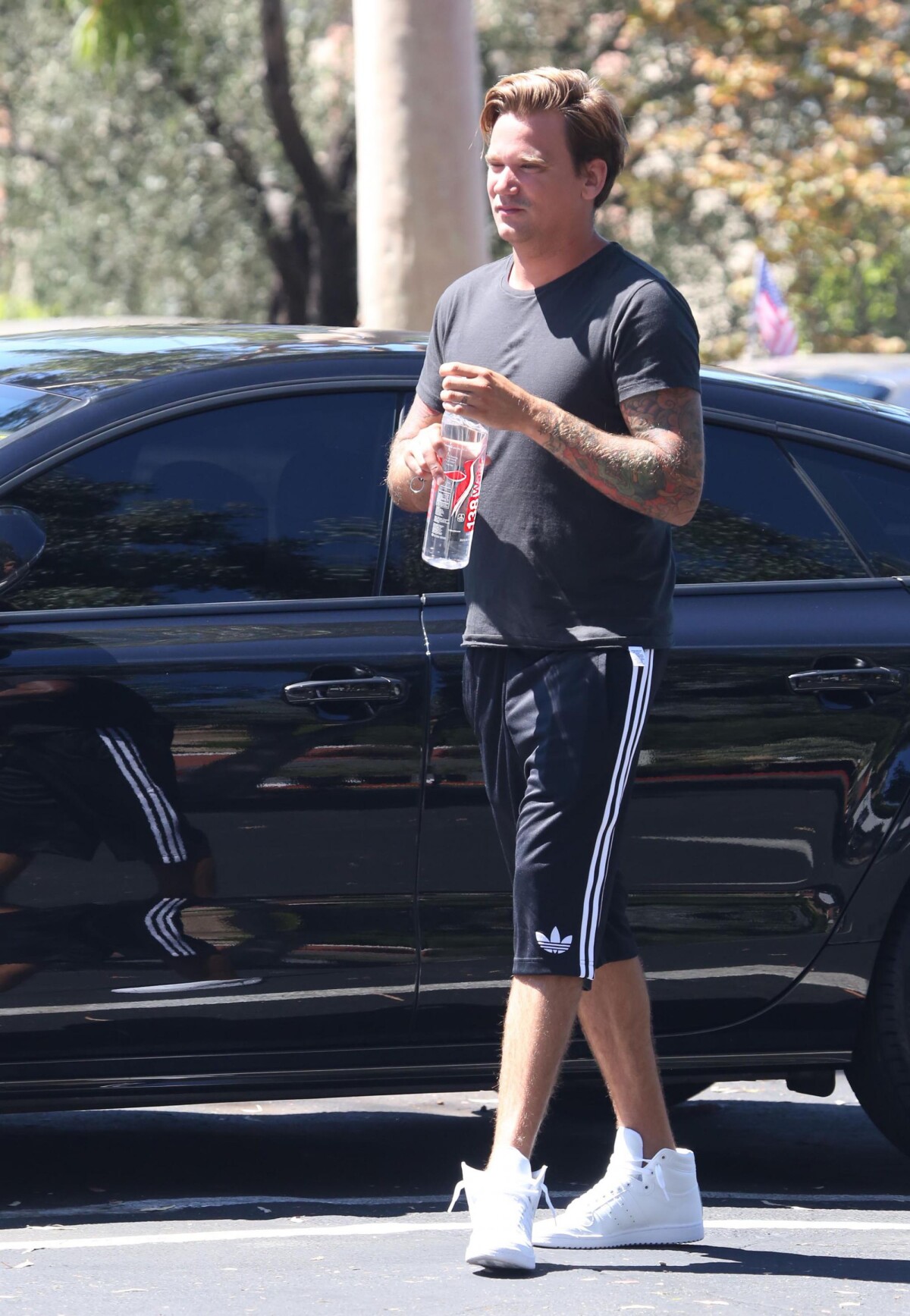Photo : Sean Stewart à Beverly Hills le 15 août 2014 - Purepeople