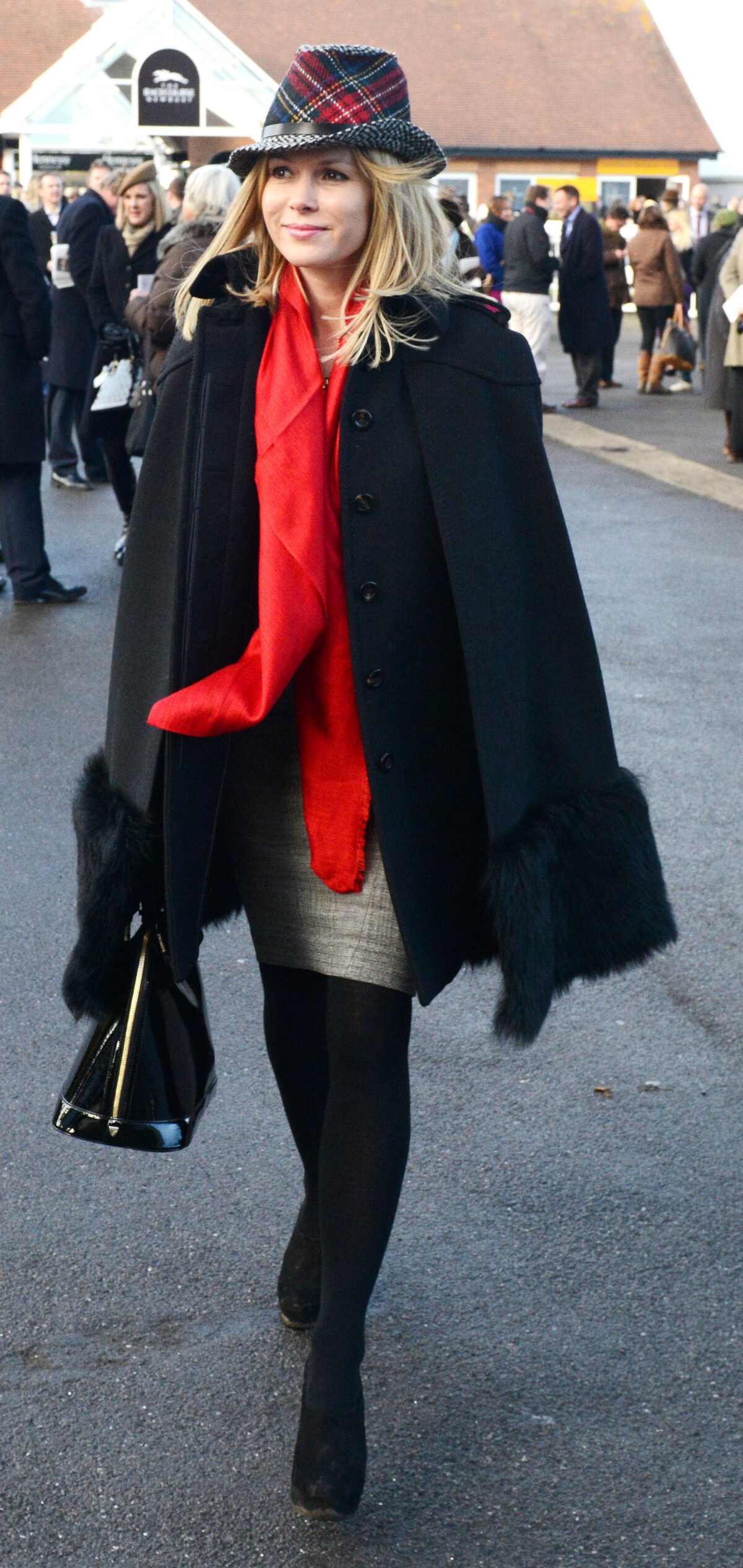 Photo : Amanda Holden - Course 'Hennessy Gold Cup' a Newbury le 1er ...