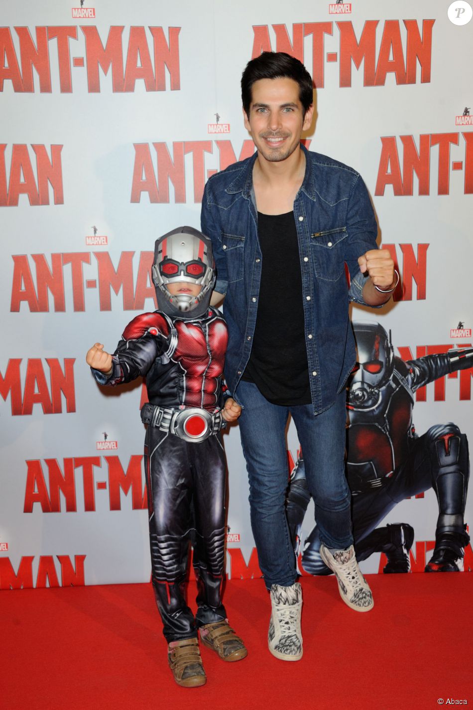 Michael Canitrot assiste a l'avant premiere de Ant-Man au grand Rex a ...