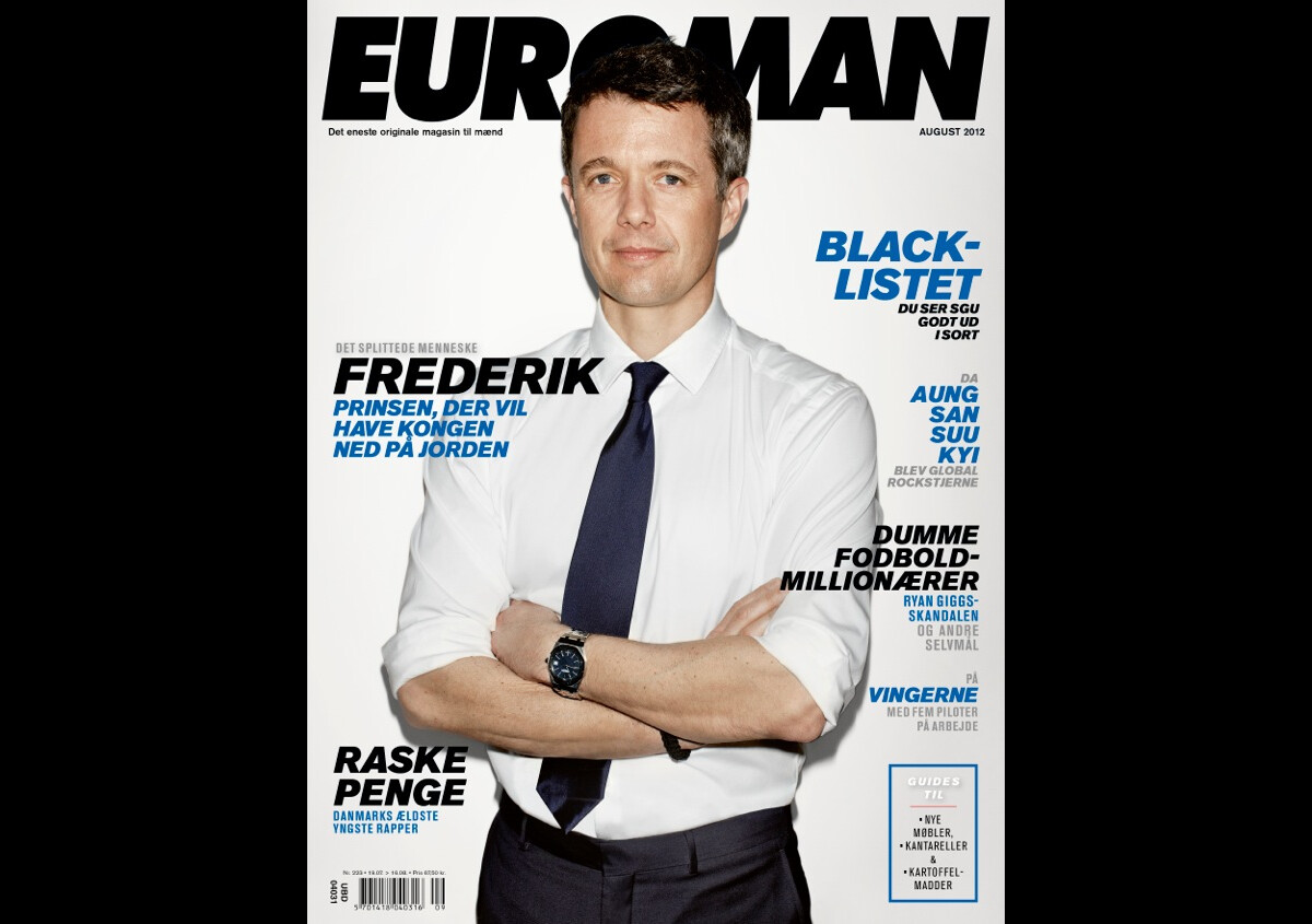 Photo : Le prince héritier Frederik de Danemark en couverture du ...