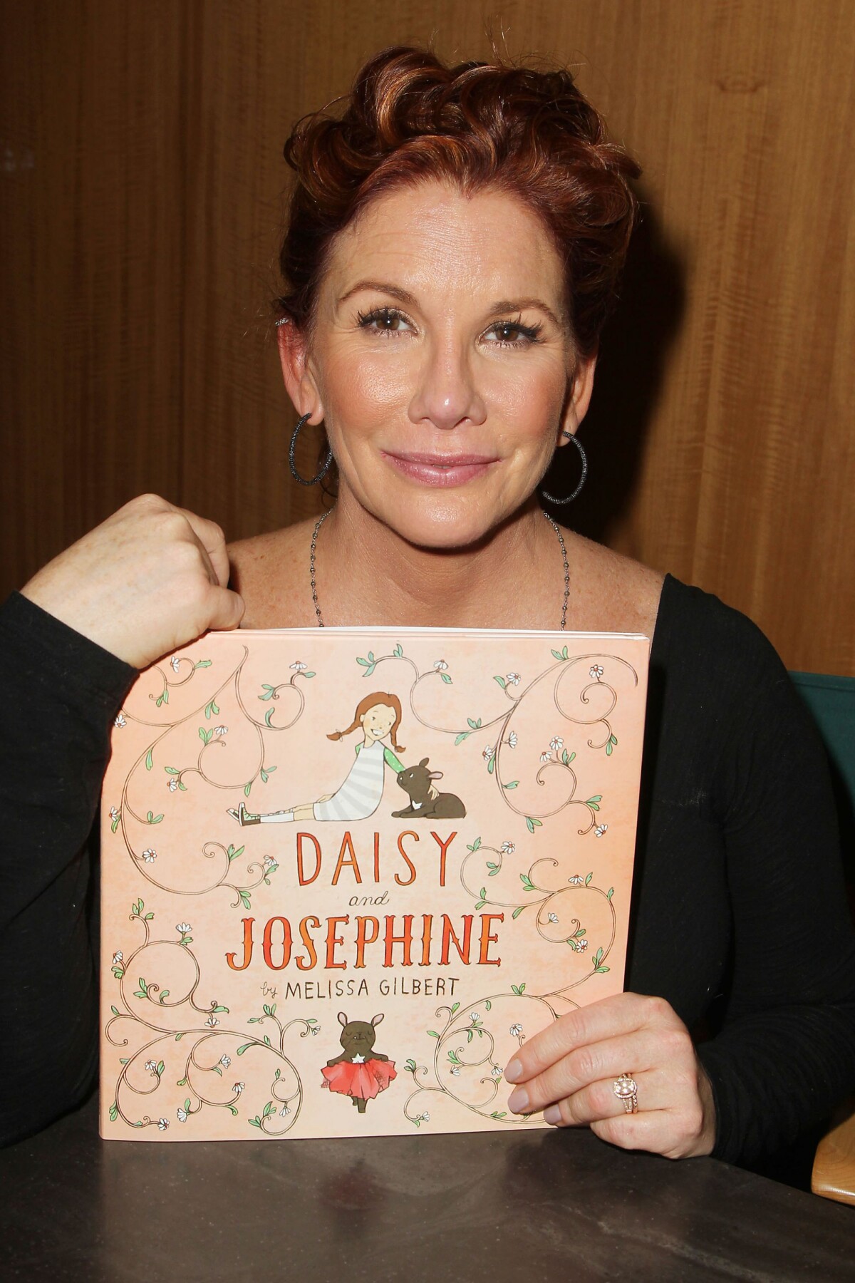 Photo : Melissa Gilbert en promo pour son livre Daisy And Josephine ...