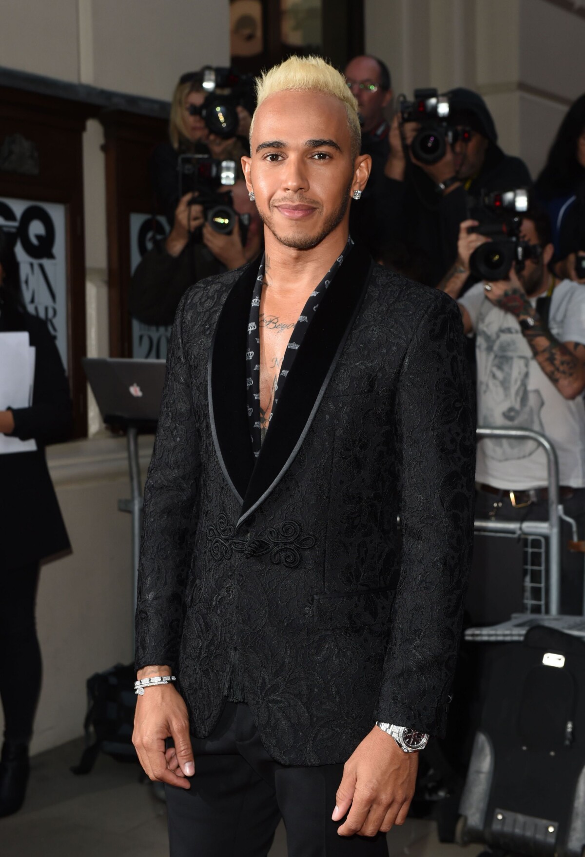 Photo : Lewis Hamilton aux GQ Men of the Year Awards 2015 à la Royal ...