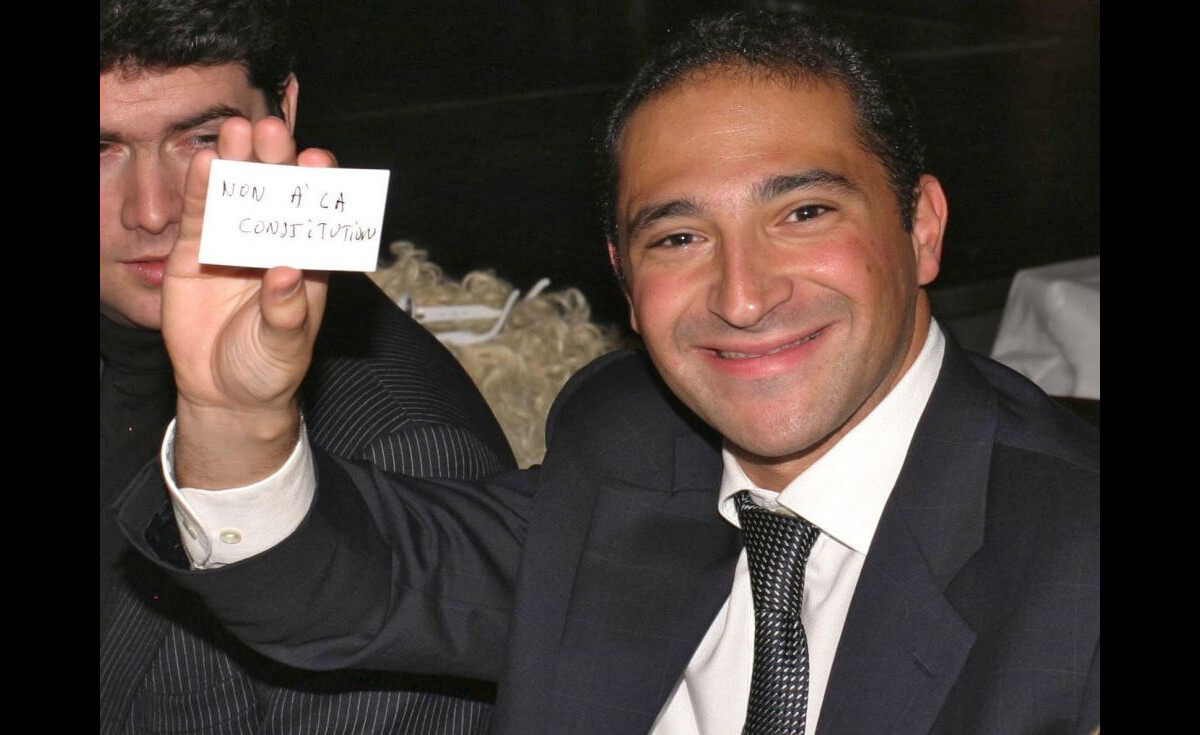 Photo : Thomas Fabius à Paris à Paris, le 29 novembre 2004. - Purepeople