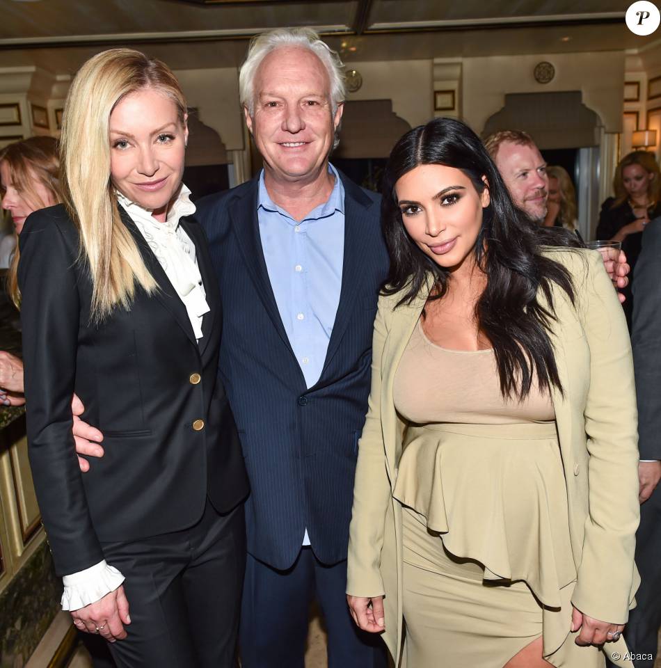 Portia de Rossi, Chris Burch et Kim Kardashian assistent au dîner de ...