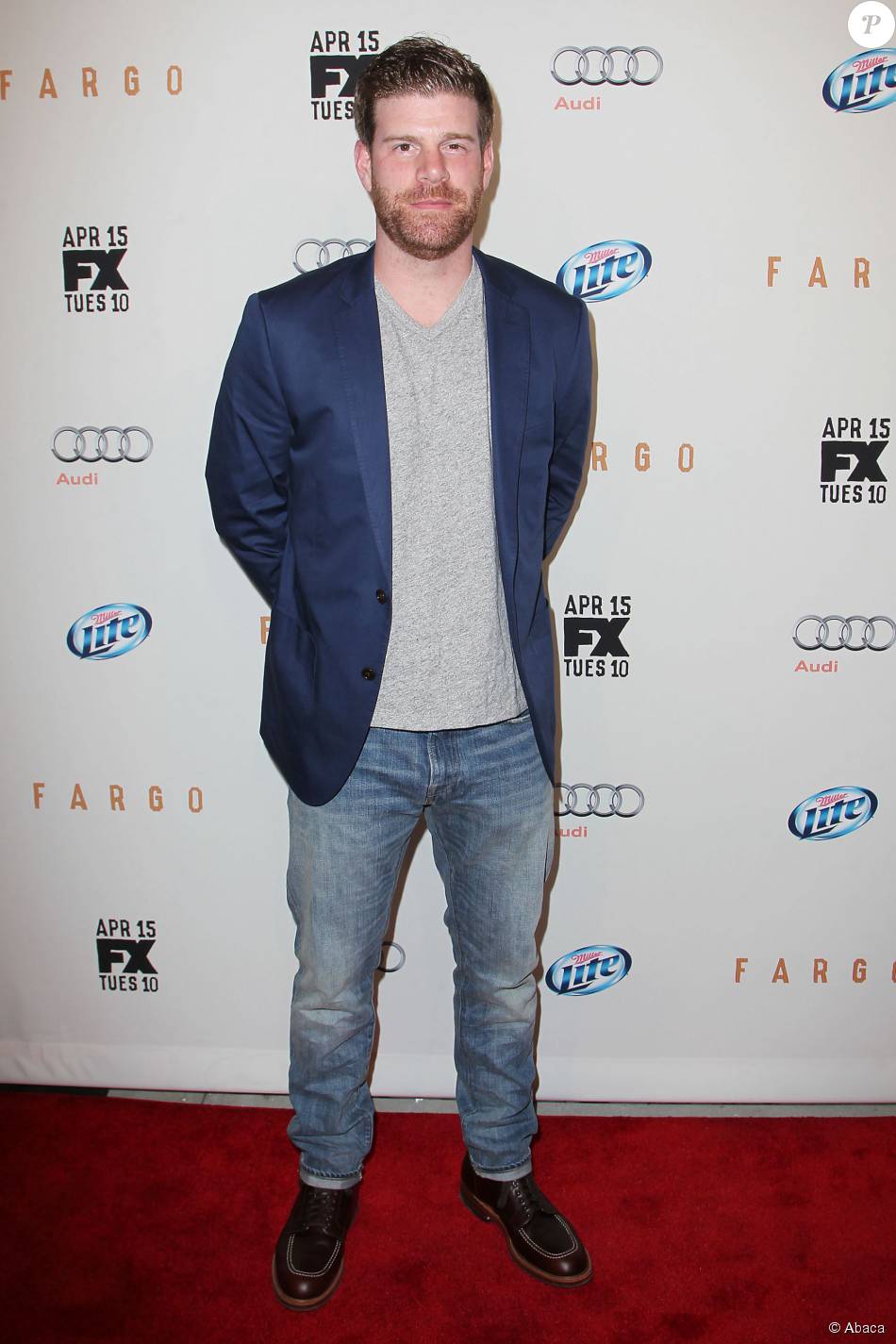 Stephen Rannazzisi à New York le 9 avril 2014. - Purepeople