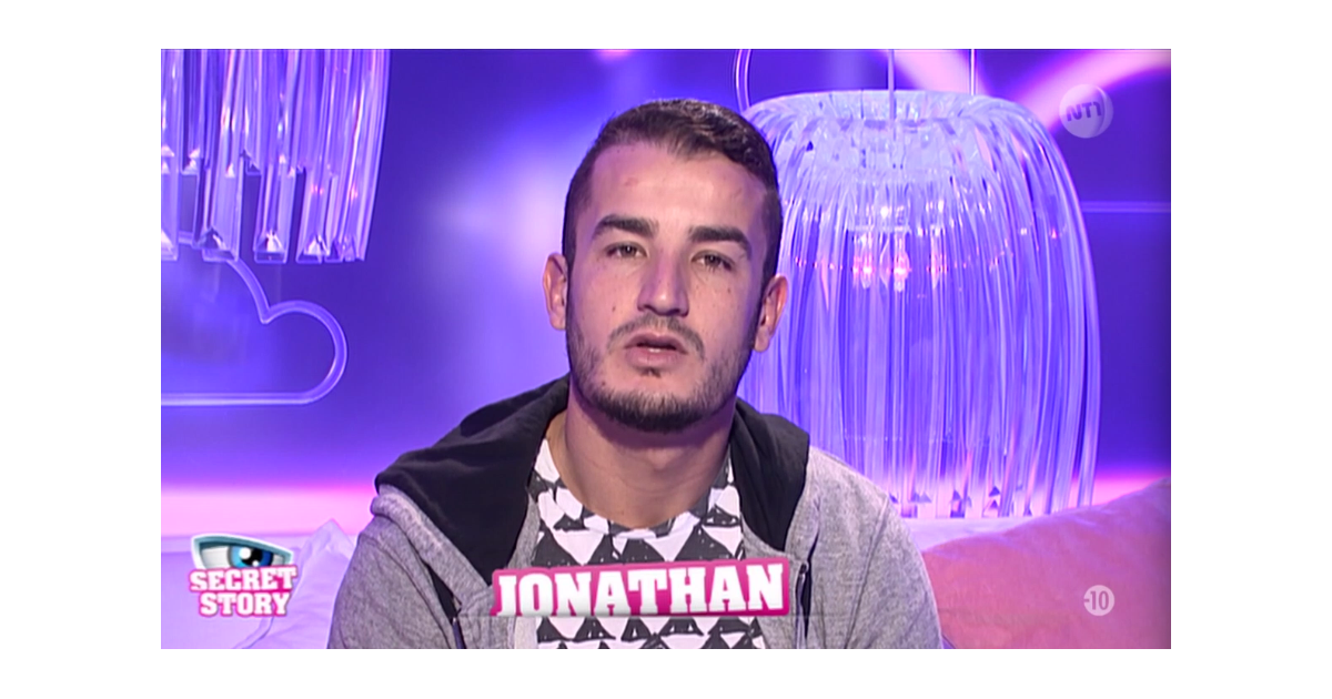 Jonathan, dans Secret Story 9 sur NT1 le vendredi 17 septembre 2015 ...