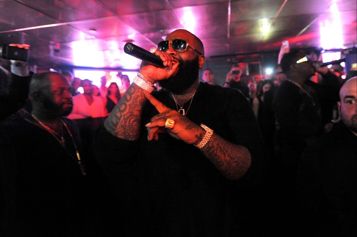 Photo : Rick Ross à Miami, le 31 décembre 2013. - Purepeople