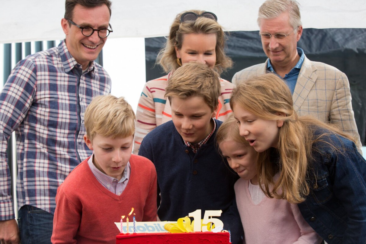 Photo : Les enfants du roi Philippe de Belgique et de la reine Mathilde ...