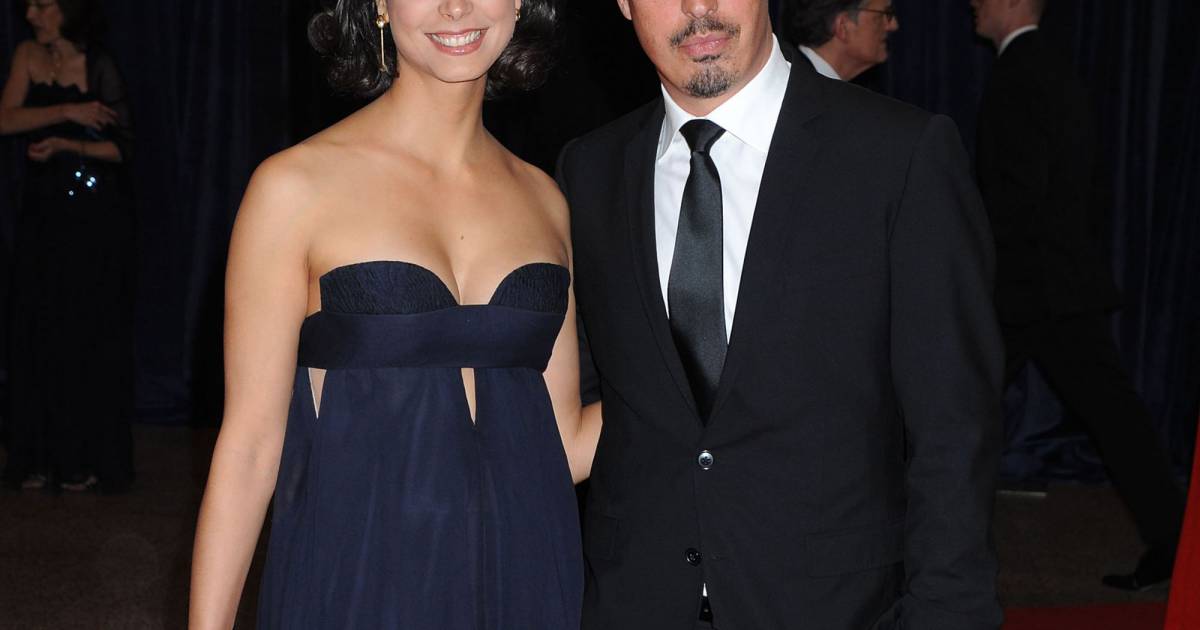 Morena Baccarin et Austin Chick lors du dîner White House ...