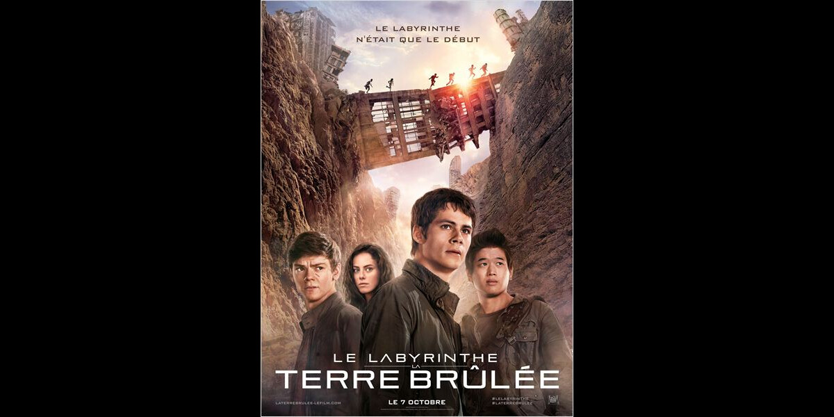 Photo : Affiche du film Le Labyrinthe - La Terre brûlée - Purepeople