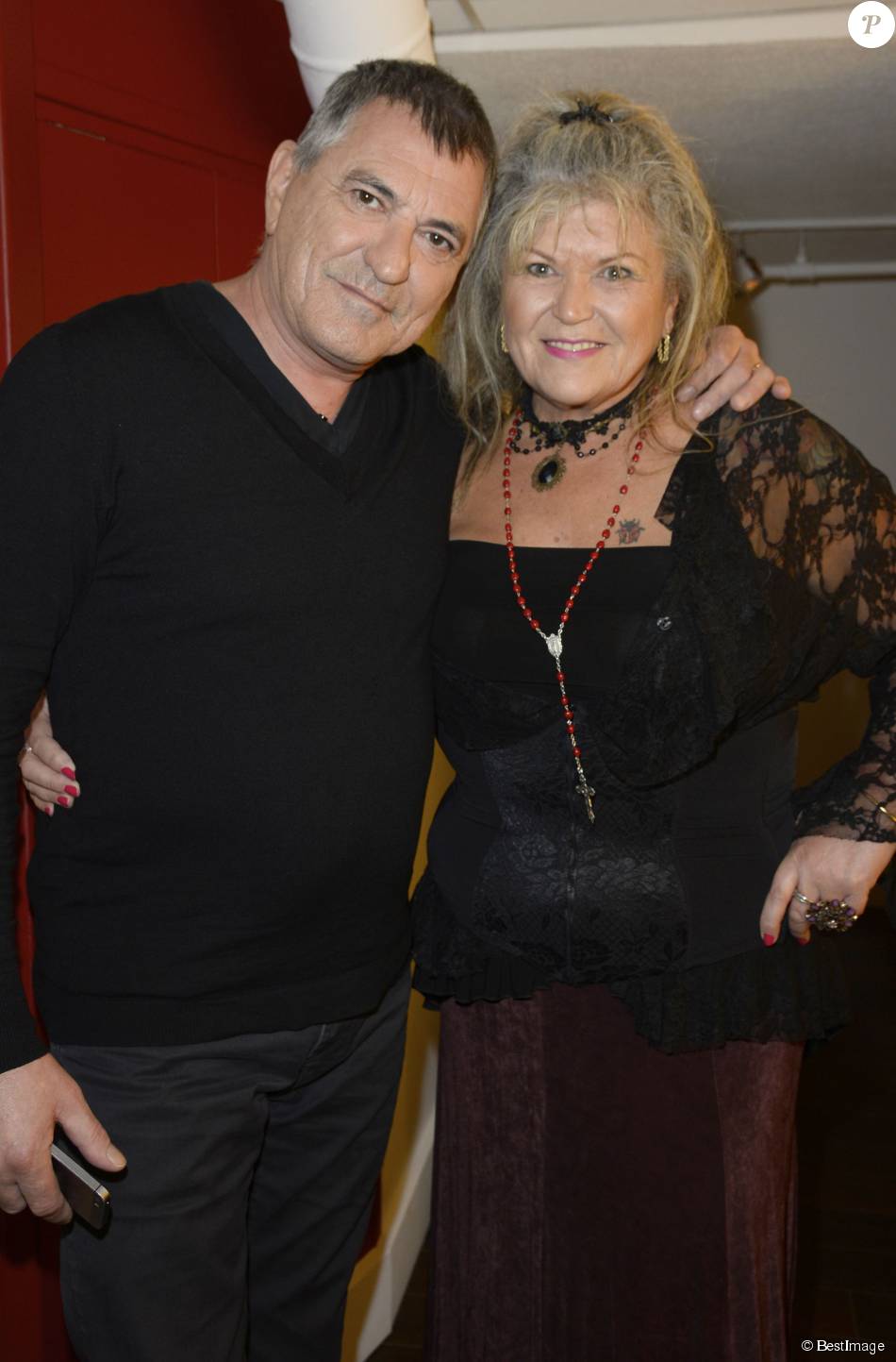 Jean-Marie Bigard et sa soeur Anne-Marie - Enregistrement de l'émission ...