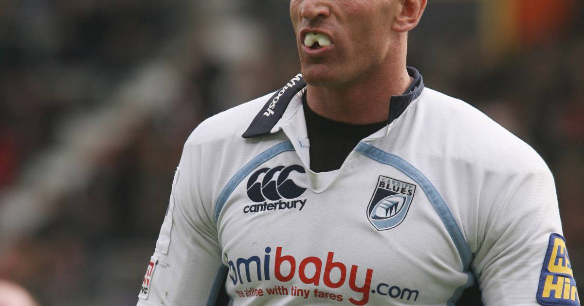 Gareth Thomas lors du match de Heineken Cup entre Toulouse et les ...