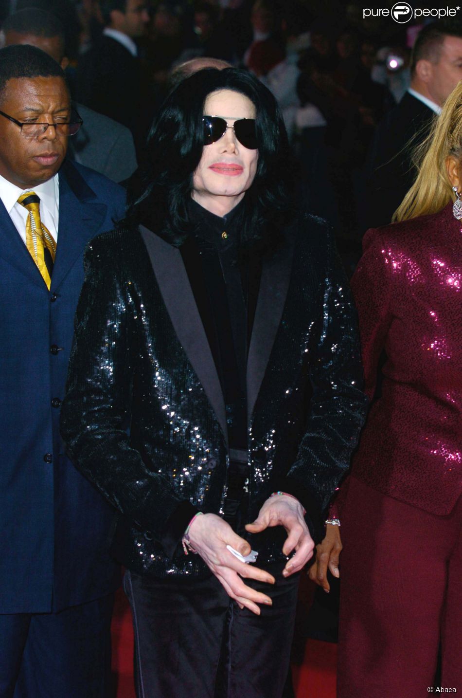 Michael Jackson à Londres, le 15 novembre 2006. - Purepeople