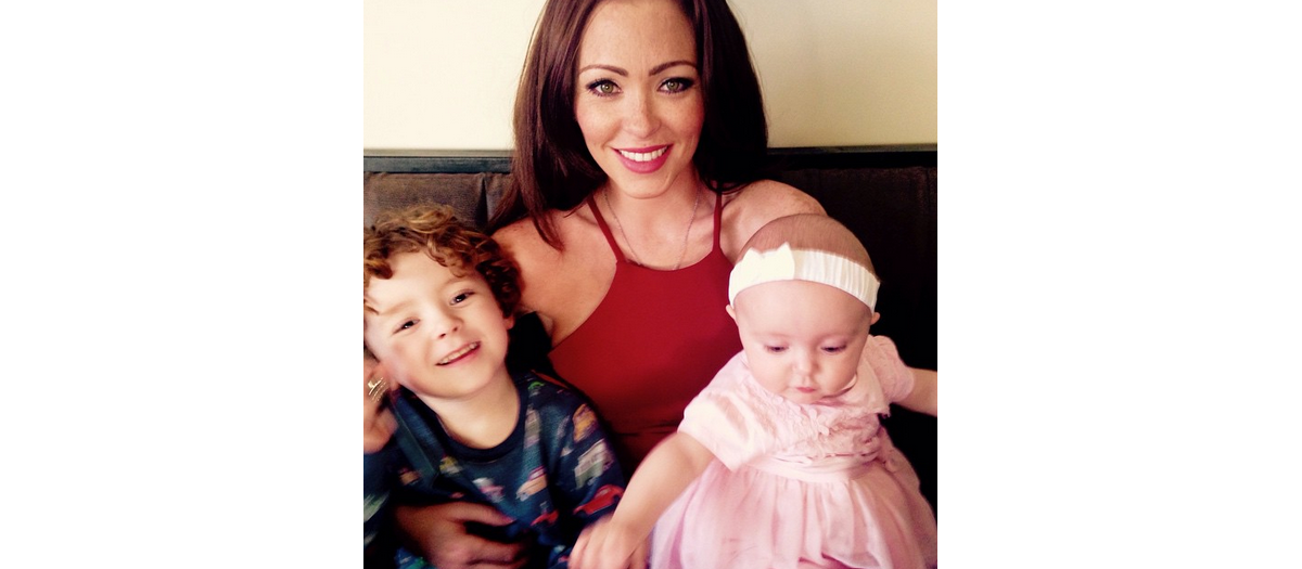 Photo : Natasha Hamilton, son fils Alfie et sa fille Ella / photo ...