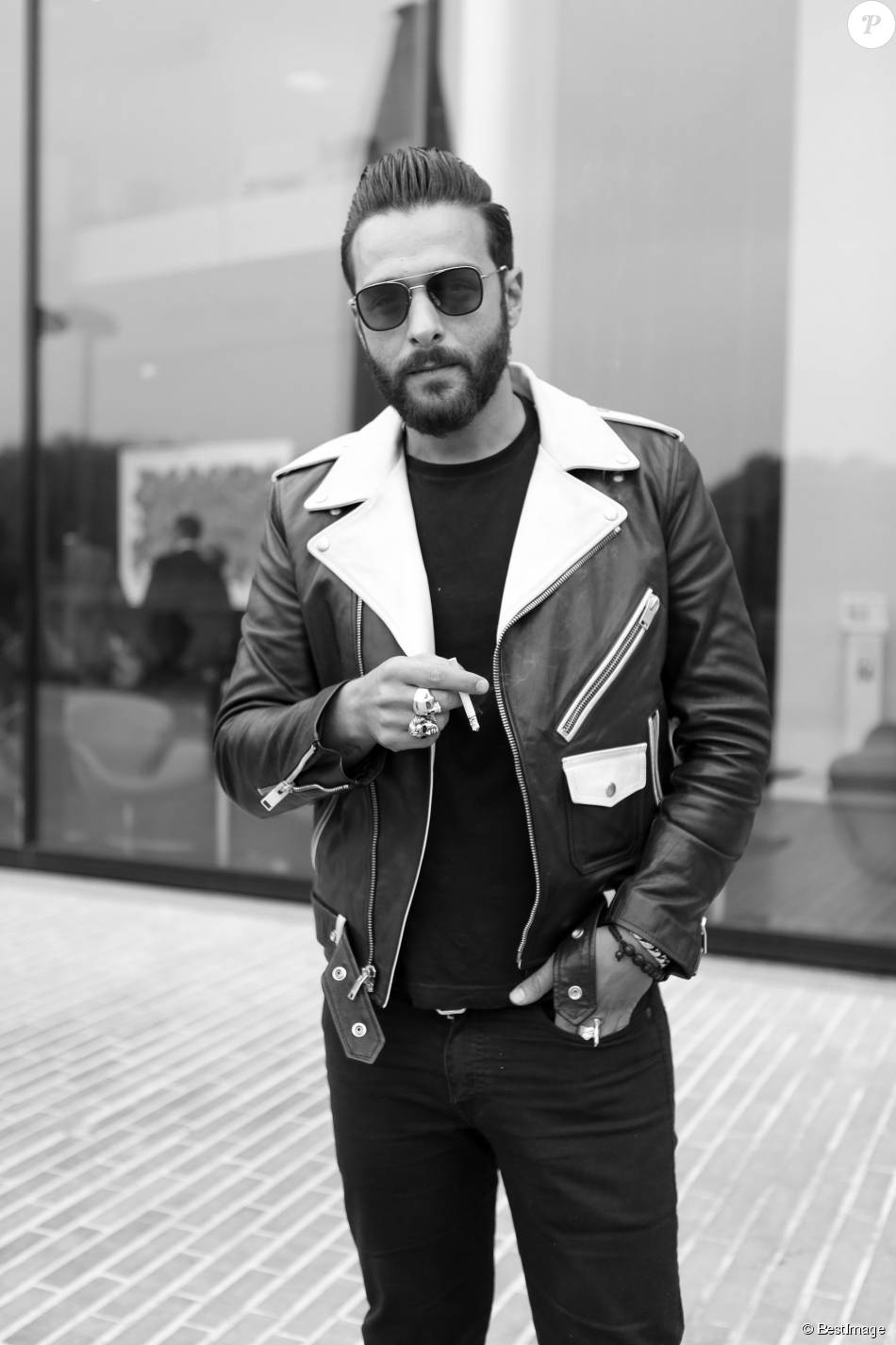 Maxim Nucci (Yodelice) à Lille lors du concert de Johnny Hallyday le 9 ...