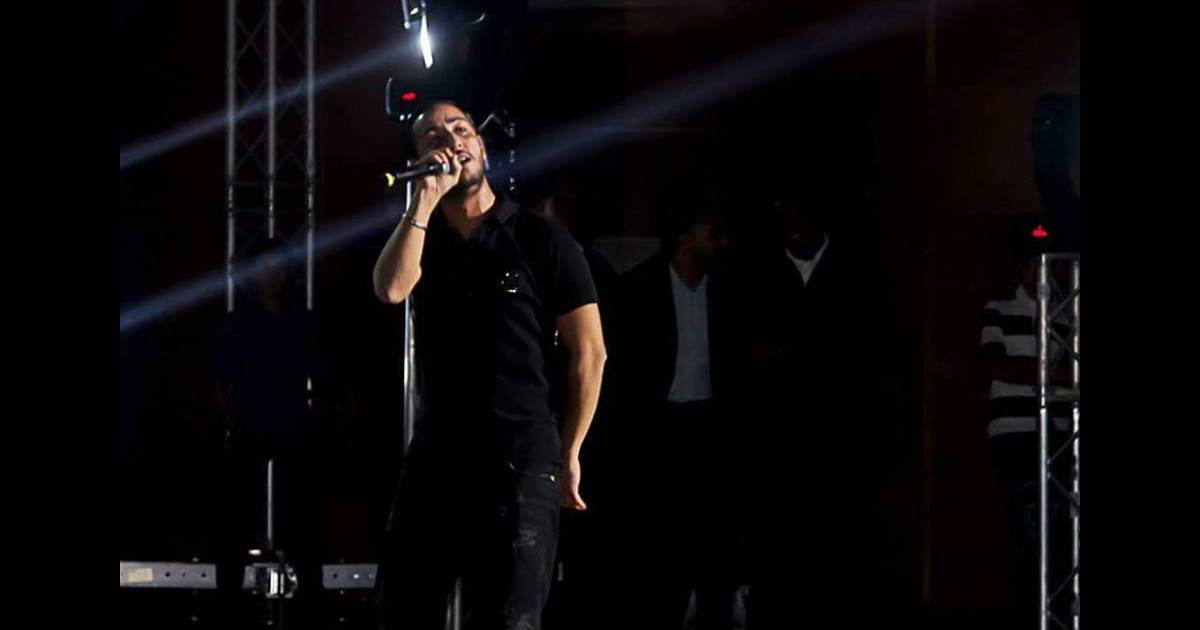 Photo de Lacrim en concert publiée le 5 novembre 2015. - Purepeople