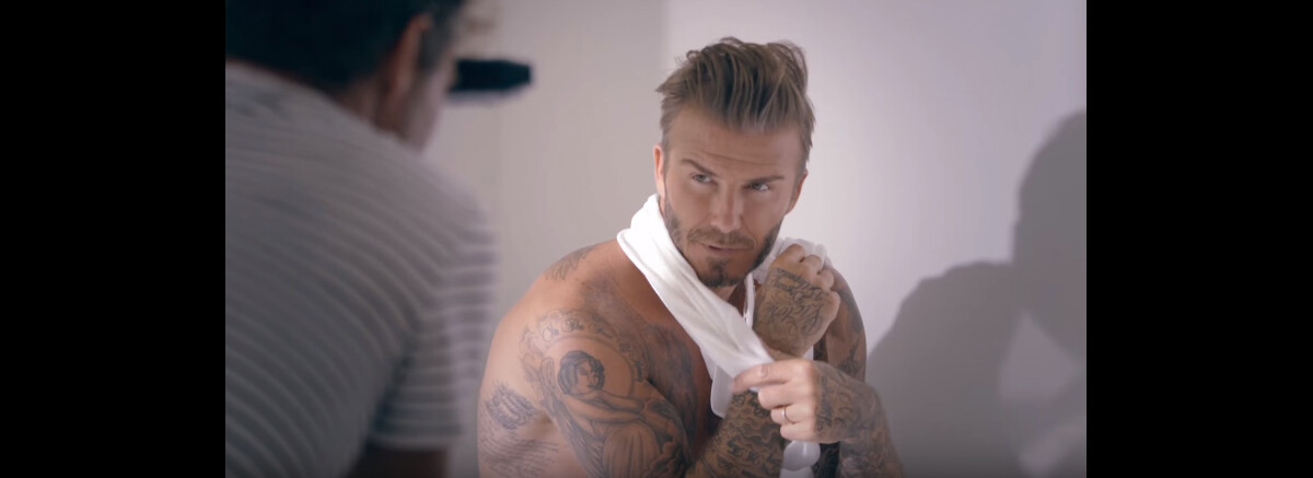 Vidéo : David Beckham en shooting pour le magazine People. Novembre ...
